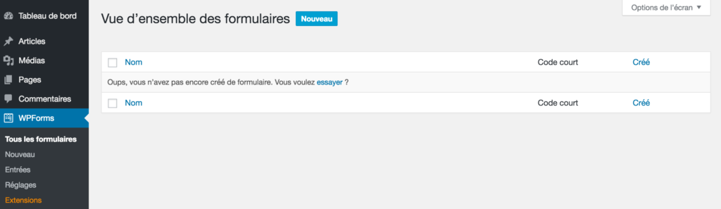 Comment créer un formulaire de contact sur WordPress | Tuto WordPress